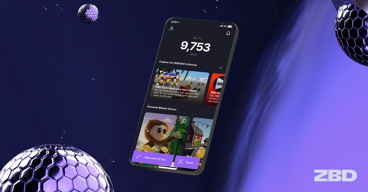 Introducing the ZBD app – Your portal into Bitcoin gaming