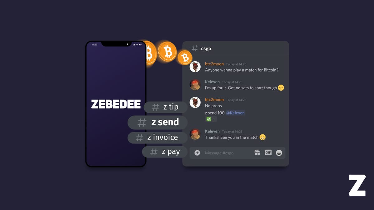 Get and send Bitcoin with ZBD Bots