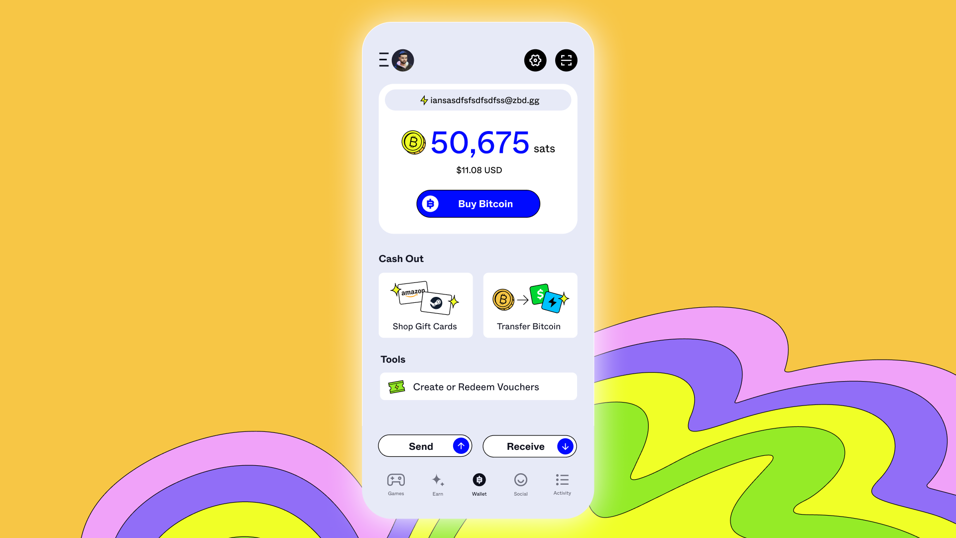 How To Use Your ZBD Rewards In Your Wallet