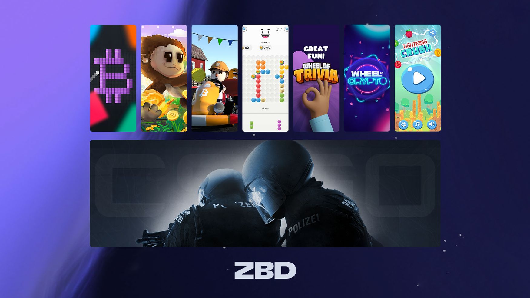 Play games to earn Bitcoin